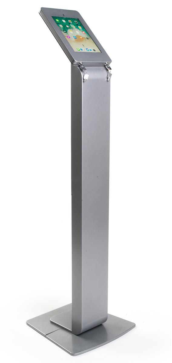 Pillar Base iPad Pro Kiosk | Aluminum w/ Steel Bottom