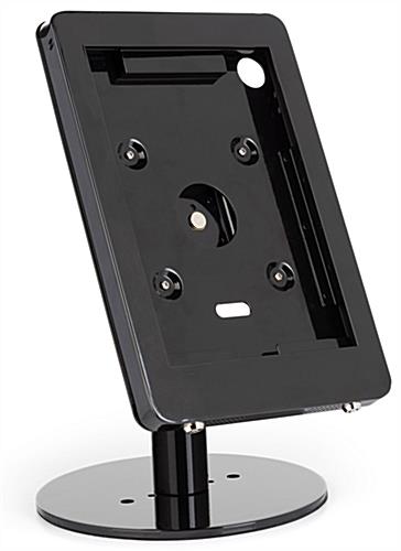 Black iPad POS Enclosure | Loss Prevention Locking Mechanism