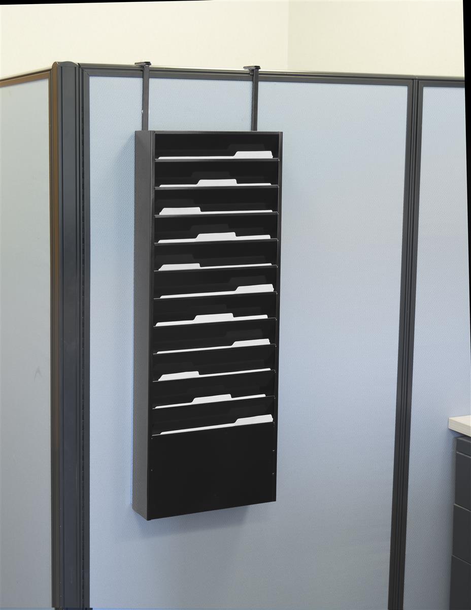 Wall Mounted File Organizer | Metal Filing System