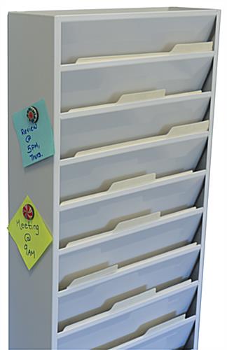 Vertical File Organizer | 11 Pockets