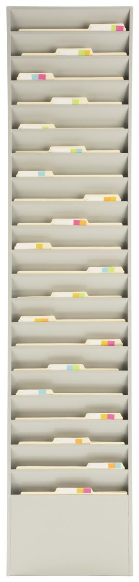 Wall Mounted File Organizer | Metal Filing System