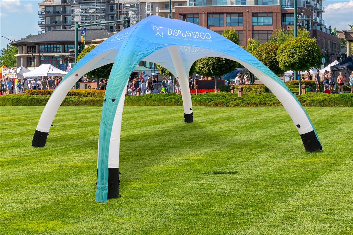 Inflatable Dome Tent | TPU Framework and Durable Polyester Fabric