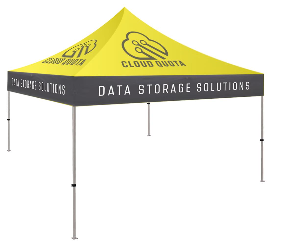 Custom Printed 10x10 Canopy | Full Color Dye-Sub Printing