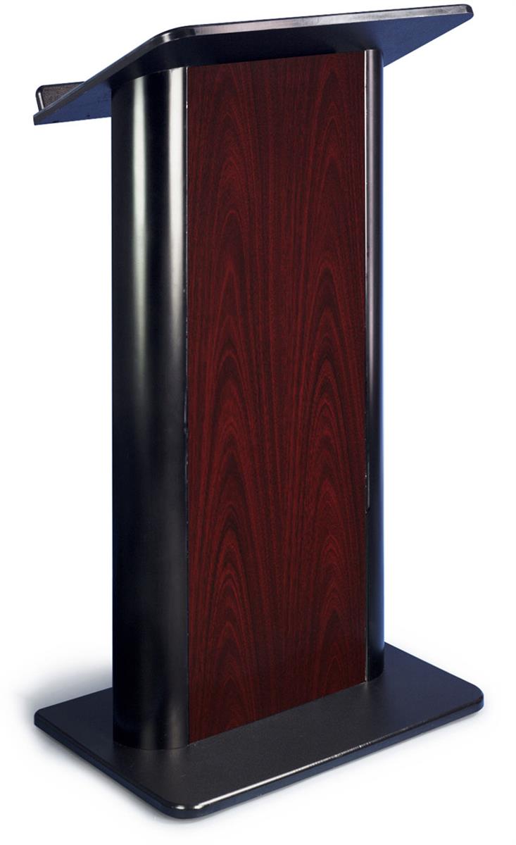Lectern with Mahogany Panel Insert for Churches & Convention Hall
