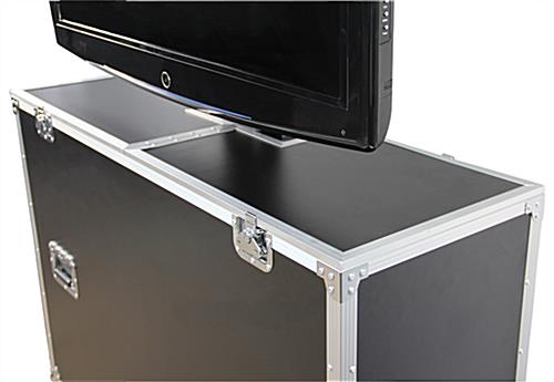 TV Shipping Case | Laminate Exterior with Electric Lift