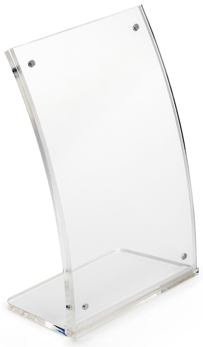 4 x 6 Curved Table Display | Removable Front Panel