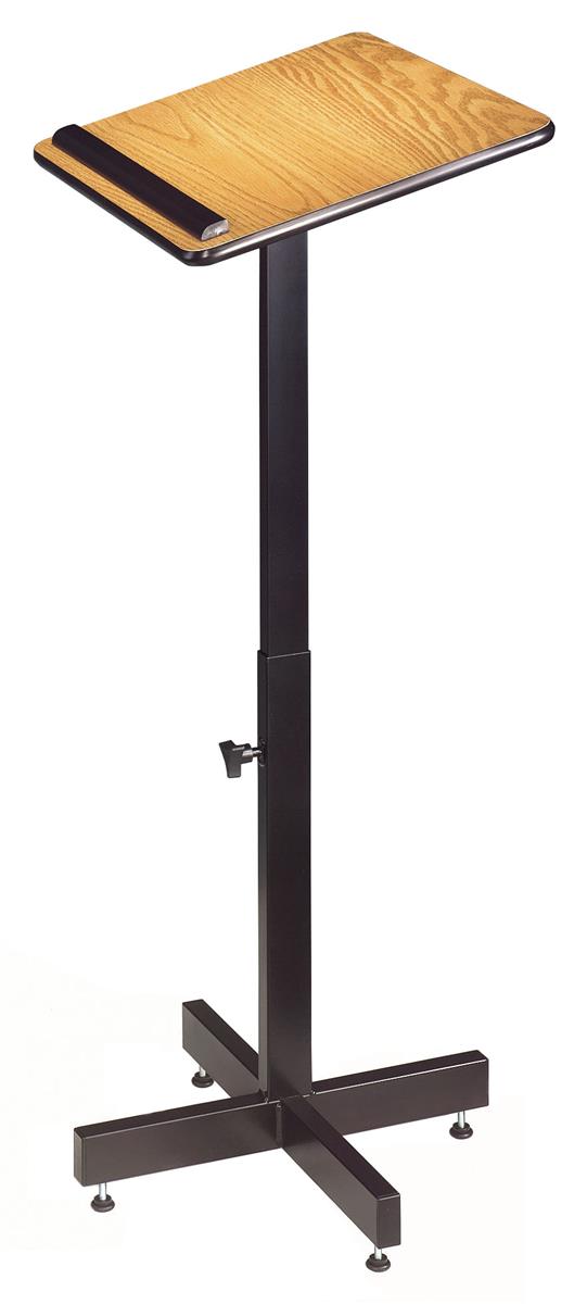 Inexpensive Pulpit Stand with Medium Oak Finish