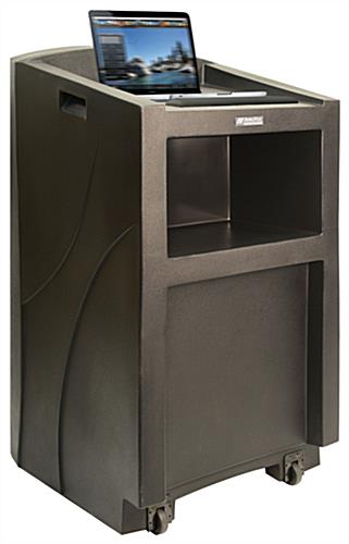 Rolling Weatherproof Podium | Base Unit