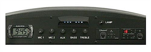 Podium with Wireless Microphone | Built-in Handles