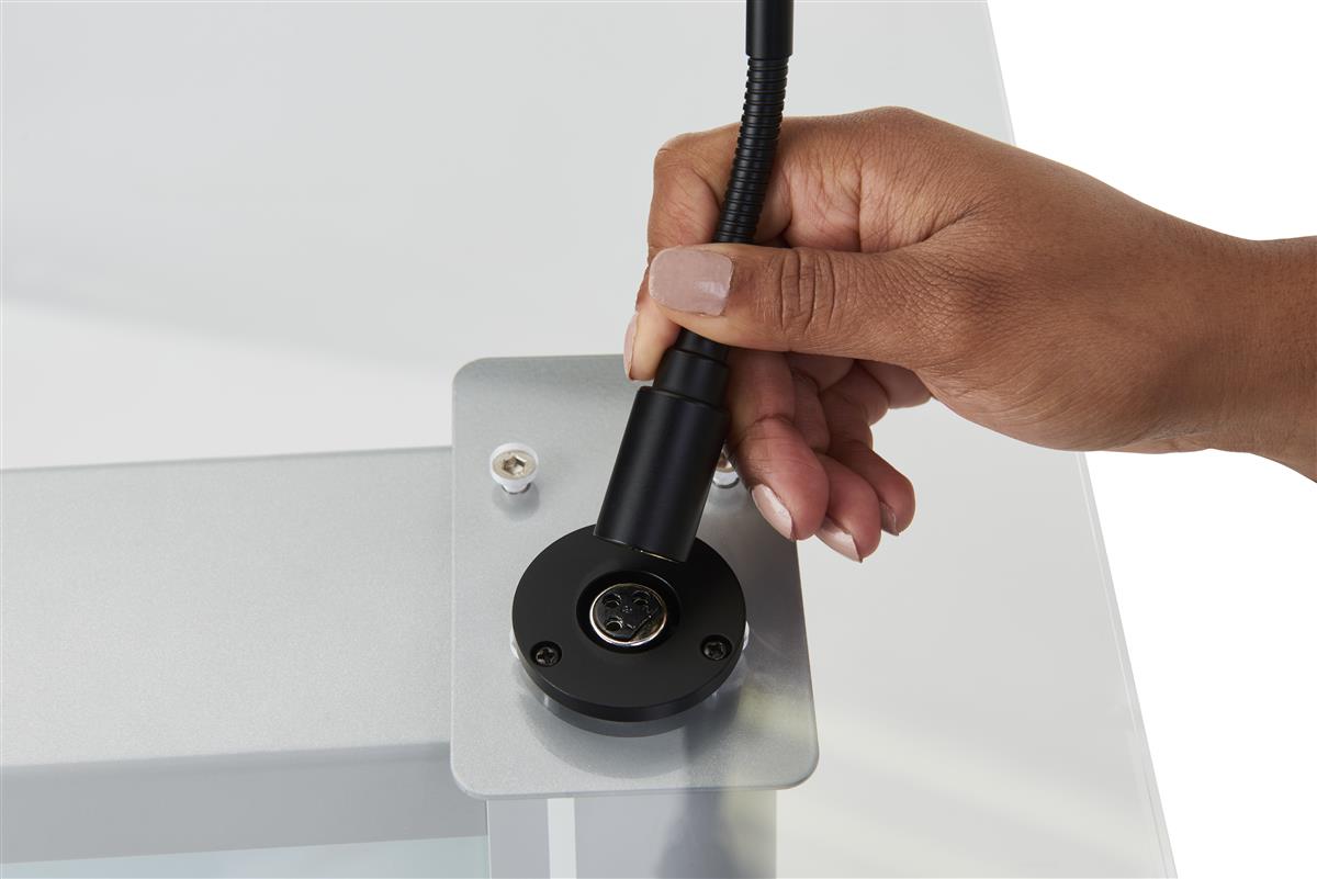 Custom LED Clear Acrylic Lectern | UV Digital Printing