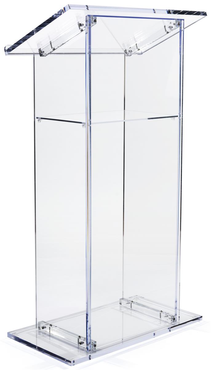Traditional Acrylic Lectern With Low Shipping Costs!