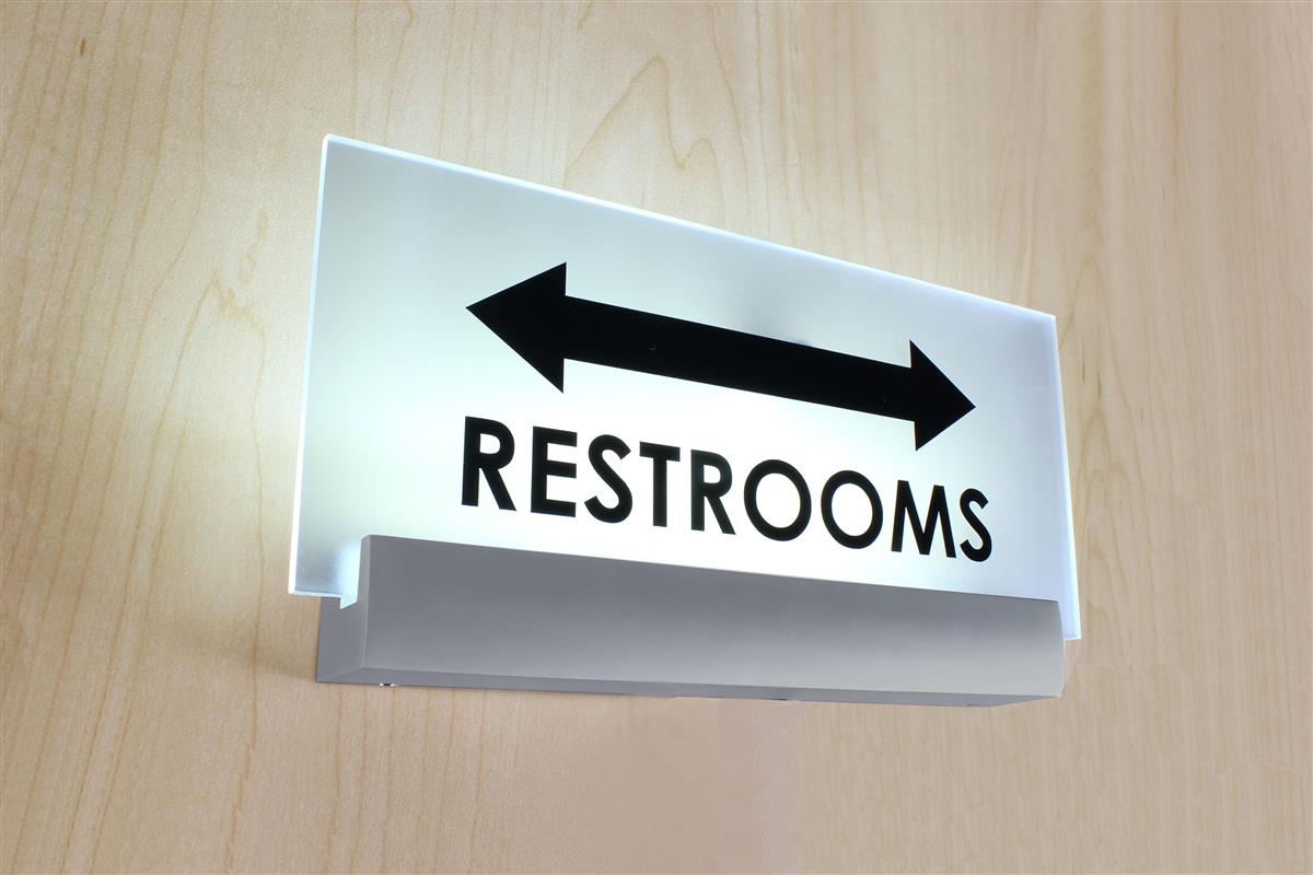 Sign Rails With White LEDs Bright Signage