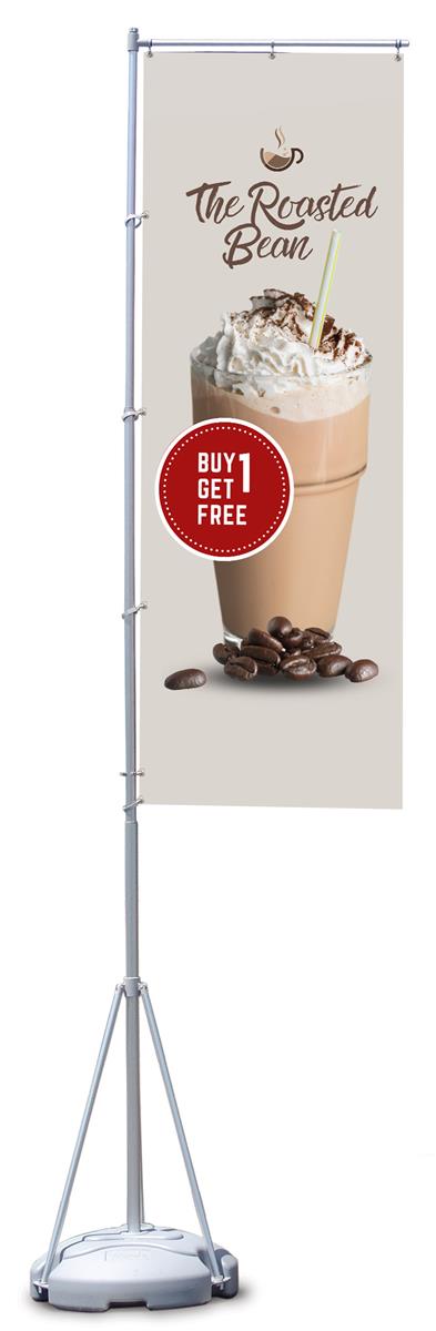 Advertising Flag Banners | Double Sided Full Color Printing