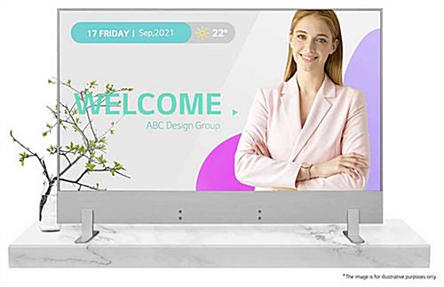LG Transparent OLED Signage | 55" See Through Screen Display