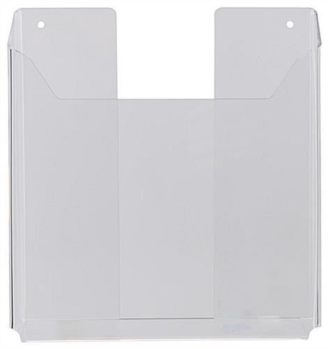 Transparent Brochure Holders | Clear Acrylic Display Pockets