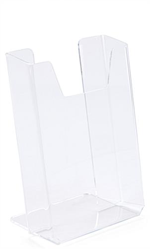 Transparent Brochure Holders | Clear Acrylic Display Pockets