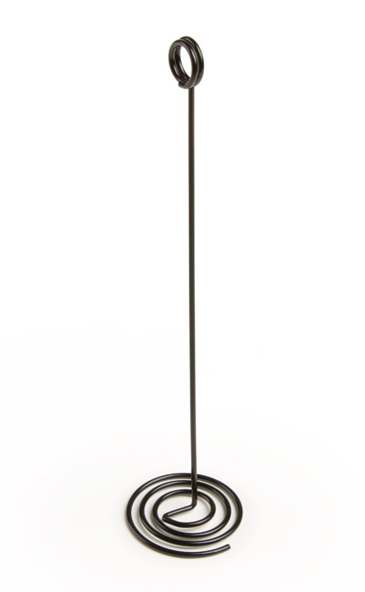 Sign Holder | Black Coil Design | For Memos & Notes