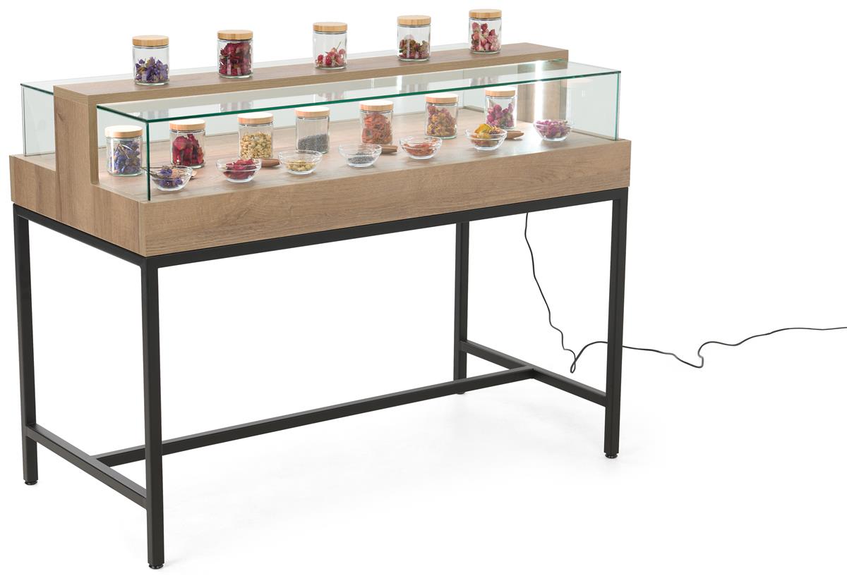 Dispensary Display Case | Tempered Glass Illuminated Showcase