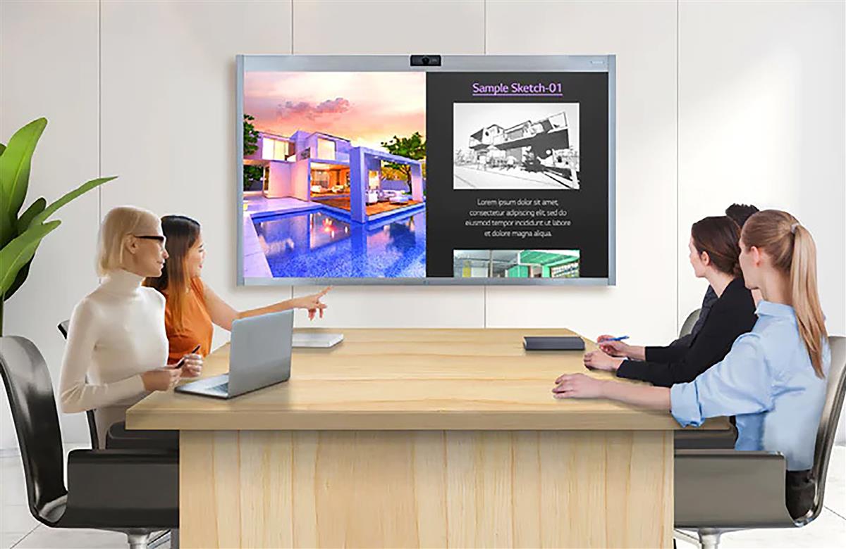 LG One:Quick Works Video Conferencing Display | Virtual Meetings