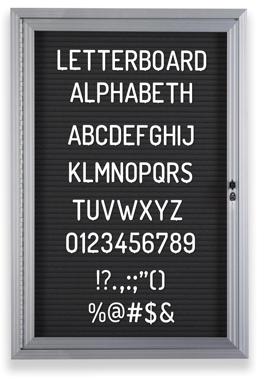 24 x 36 Aluminum Frame Letter Board