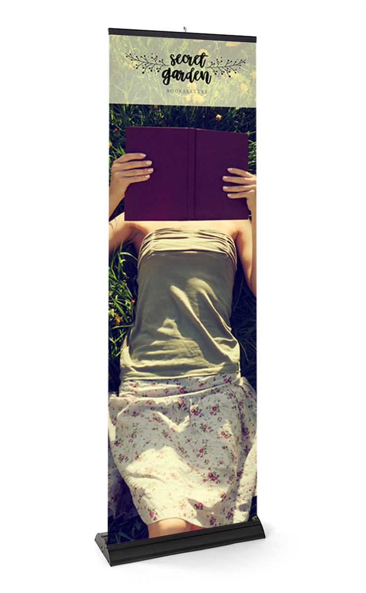 Wide Base Luxury Banner Stand | Quality Stand Up Banner