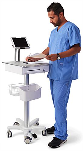 Medifor iPad Medical Stand with Wheels