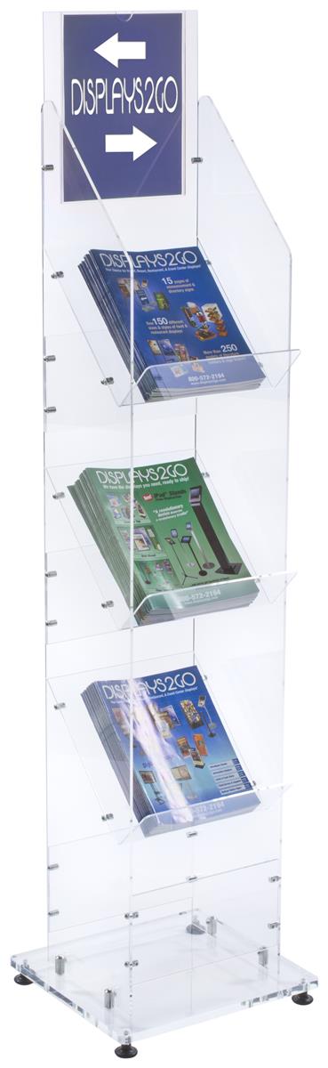 Multi-Magazine Stand | Acrylic