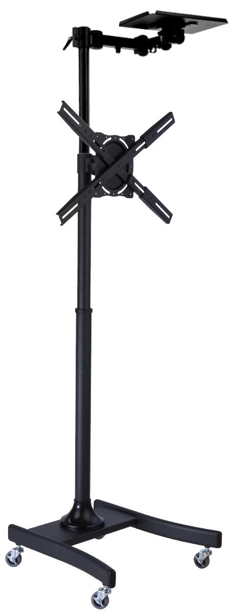 Mobile TV Stand | Height Adjustable with Camera Shelf