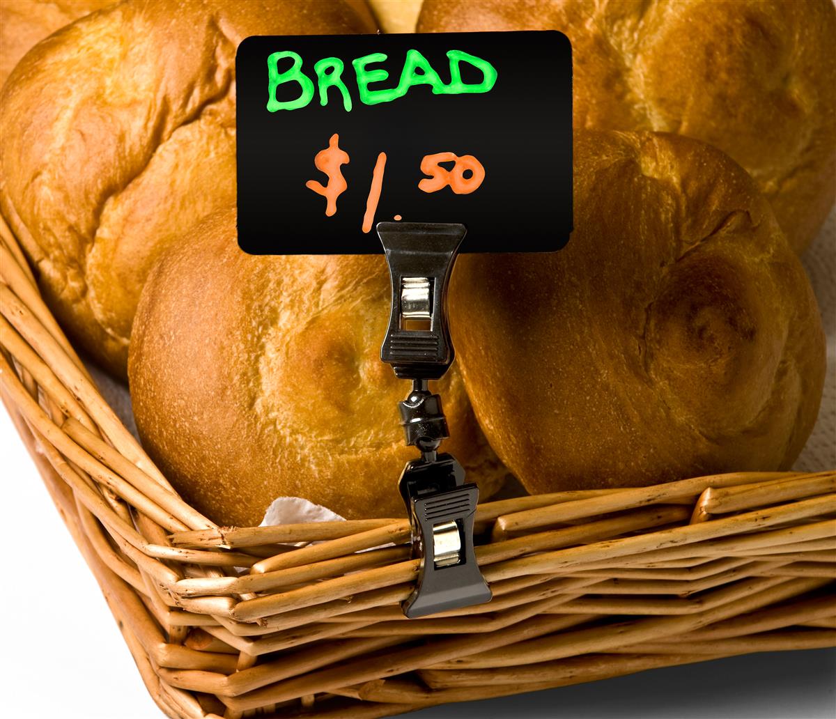 Wet-Erase Board Deli Tags | Signage Clips for Retail