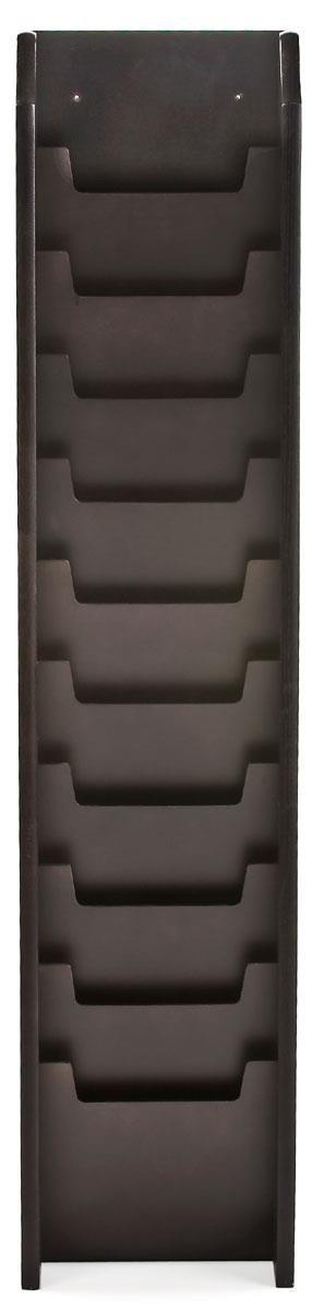 Cascading Pocket Magazine Holder Made with a Solid Oak Frame