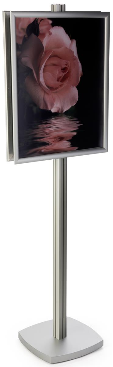22x28 Sign Display Floor Stand | Steel Square Base