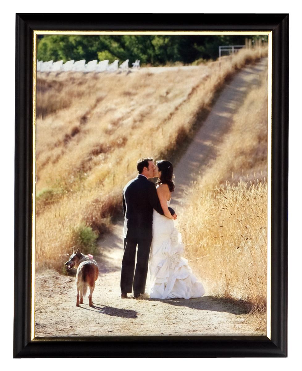 8.5 x 11 Document Frames | Black