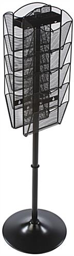 Rotating Mesh Magazine Display | Double Sided
