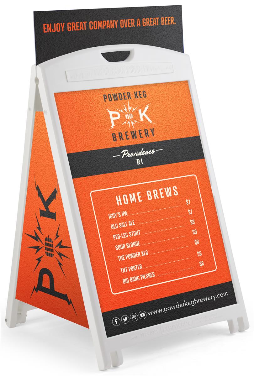 24 x 36 Custom Coroplast® Sign | UV Printing Application