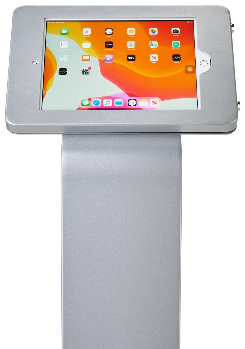 Locking iPad Tablet Floor Stand | Exposed Home Button