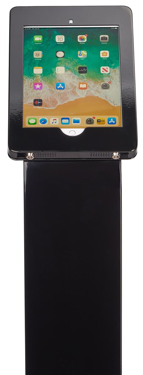 Locking iPad Tablet Floor Stand | Exposed Home Button