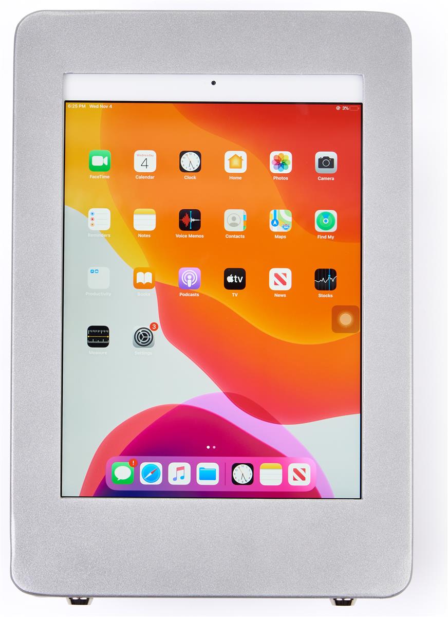 Locking Wall Mount iPad Enclosure | Landscape or Portrait Mode