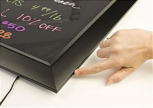 LED Illuminated Message Boards | Erasable Flashing Display