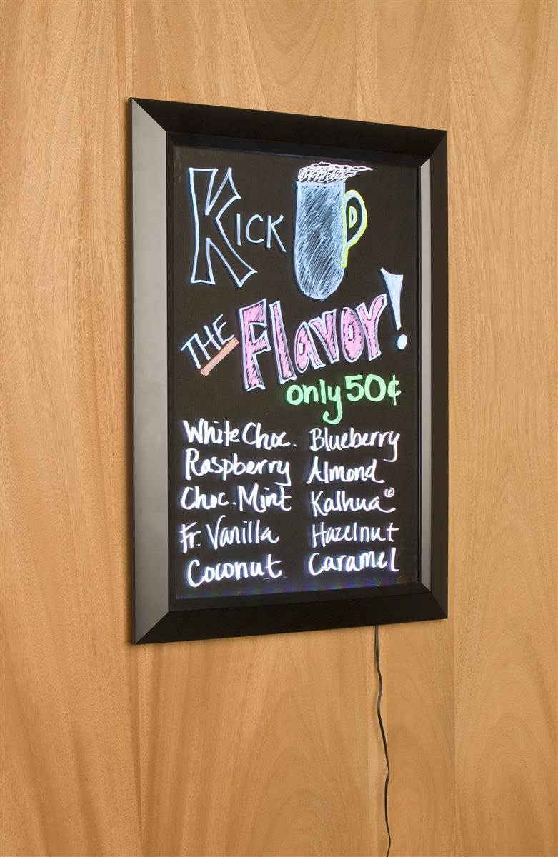 Neon Board | Multi-Colored Flashing LED Display, Wall Mounting