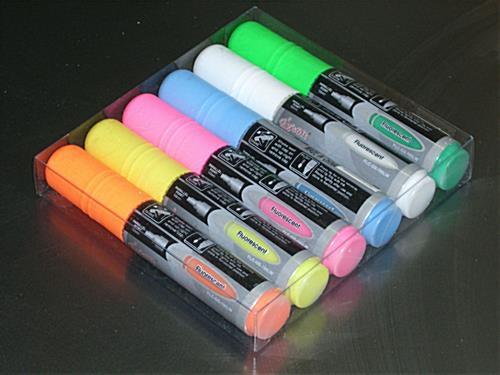 Liquid Fluorescent Marker | Set of 6 Colors