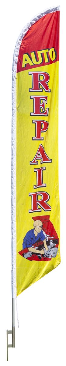 Auto Repair Flags | Ground Spike Message Banners