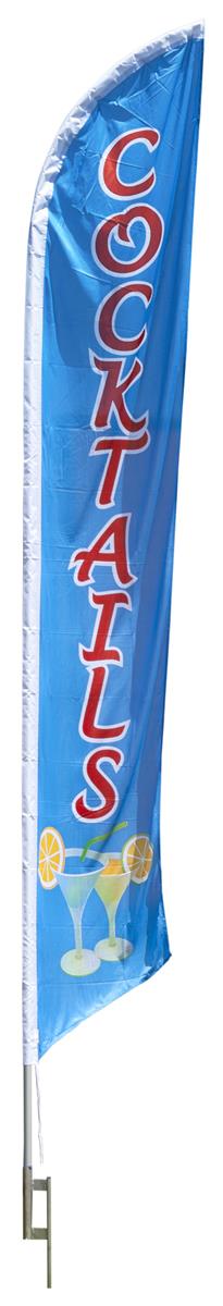 Cocktail Flag | Message Banner w/ Drink Graphics