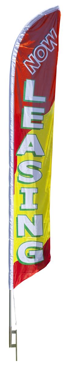 Now Leasing Flags | Auto Dealer & Real Estate Signage