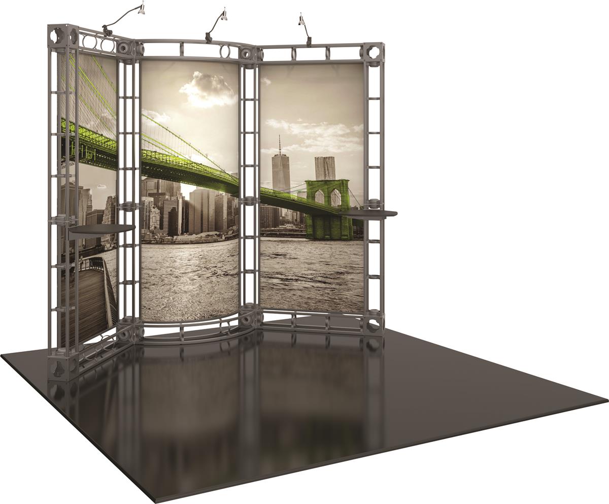 10ft Trade Show Display Kit | Orbital Express Sirius