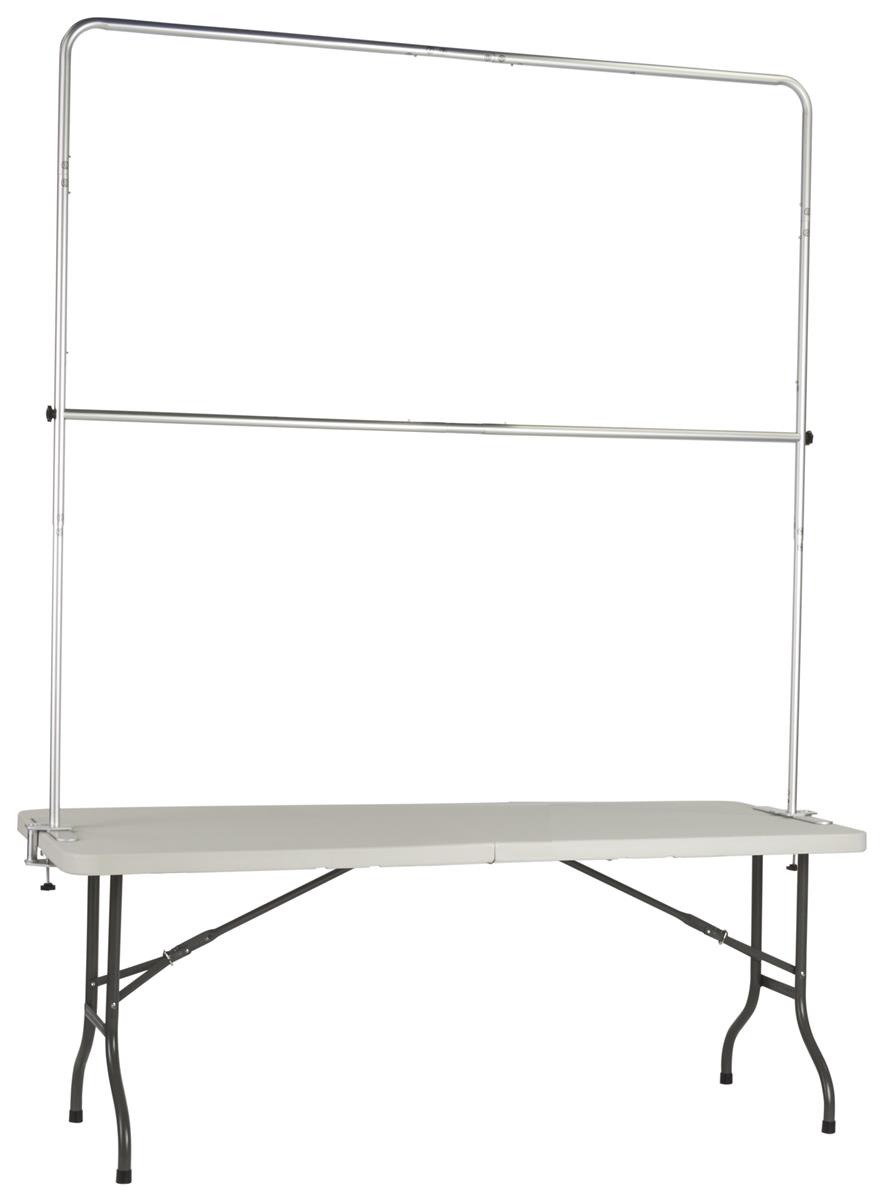 6’ Trade Show Table & Header | Double Sided Graphics