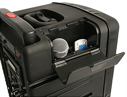 Portable Wireless PA System | Media Player, Bluetooth, Two Mics