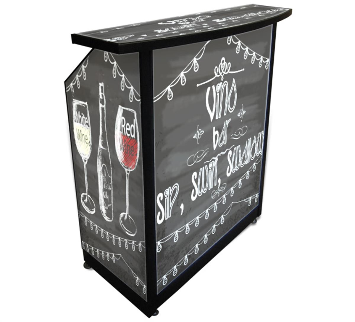 Custom Compact Portable Bar | Portable with Graphics