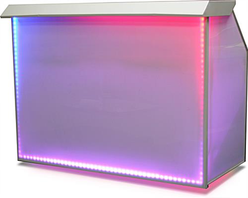 LED 65” Portable Bar | Folds Flat to 14” Wide