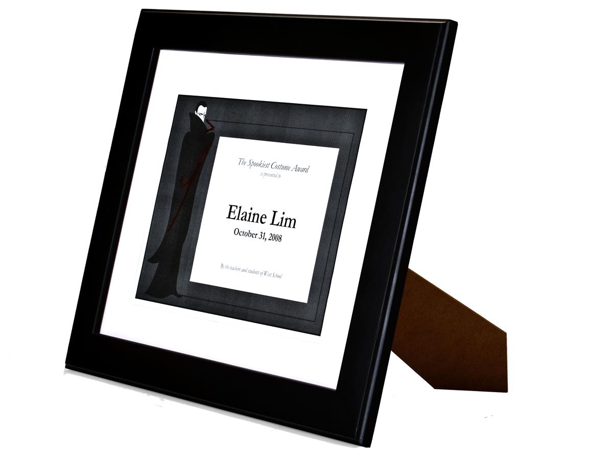 Document Frame for Displaying 8.5 x 11 Achievements