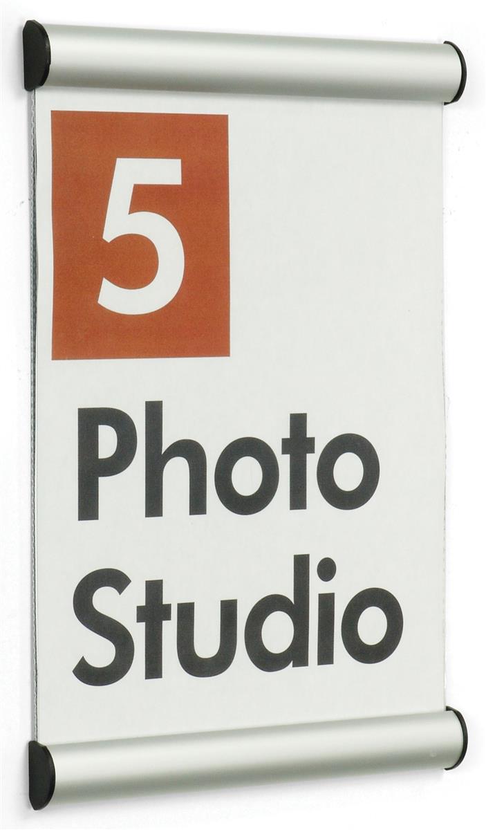 Wall Sign for Displaying Vertical or Horizontal 8-1/2 x 11 Prints